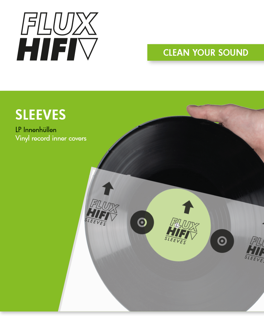 FLUX-Sleeves (50 Stk. In PE-Verpackung) – CBA-Audio